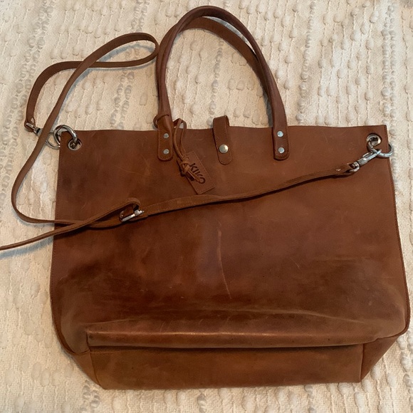 Kiko | Bags | Closet Clean Out Sale Kiko Leather Tote | Poshmark
